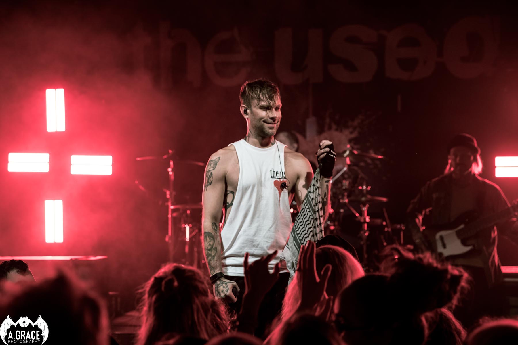 THE USED and DRAGGED UNDER at The Paradise Rock Club, Boston (February ...