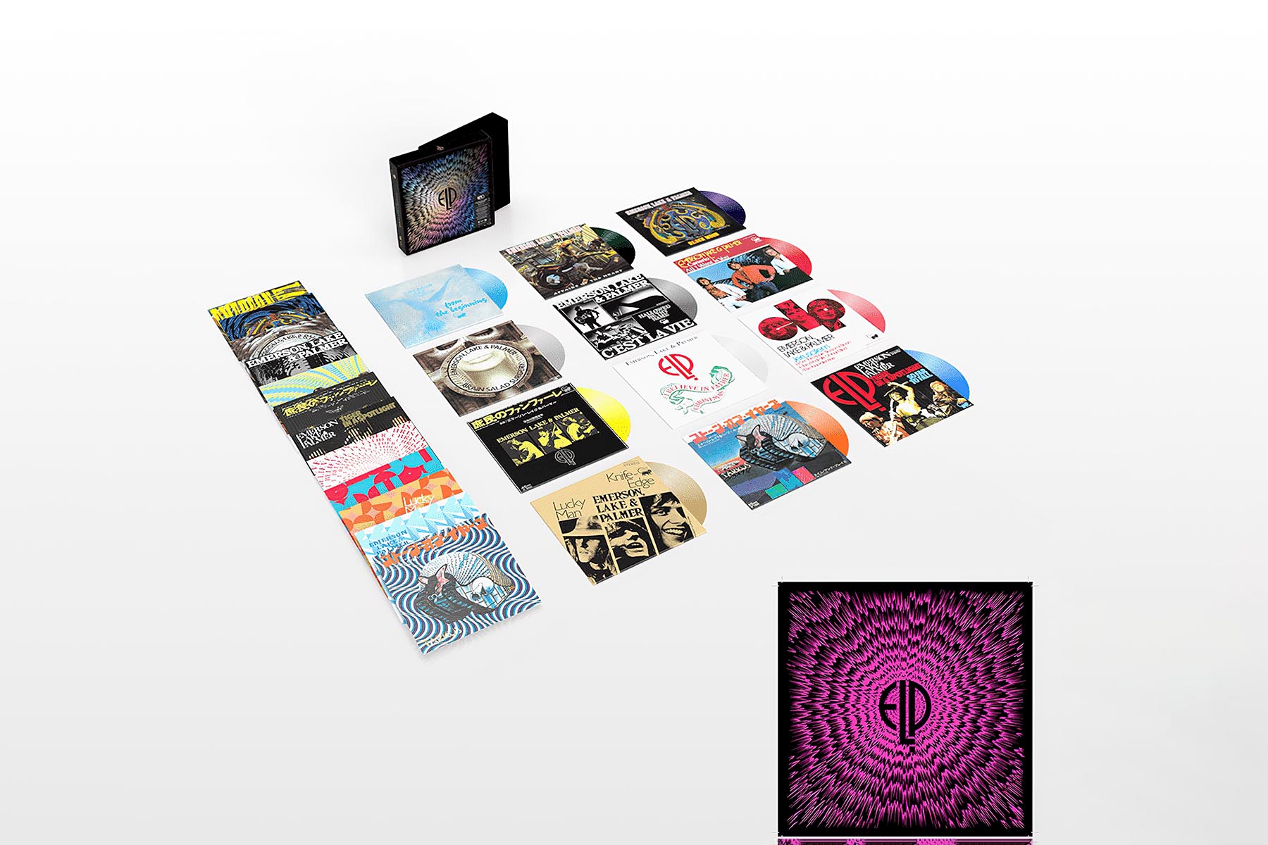 EMERSON, LAKE & PALMER ‘Singles’ Deluxe Color 7” Vinyl Box Set to Be ...