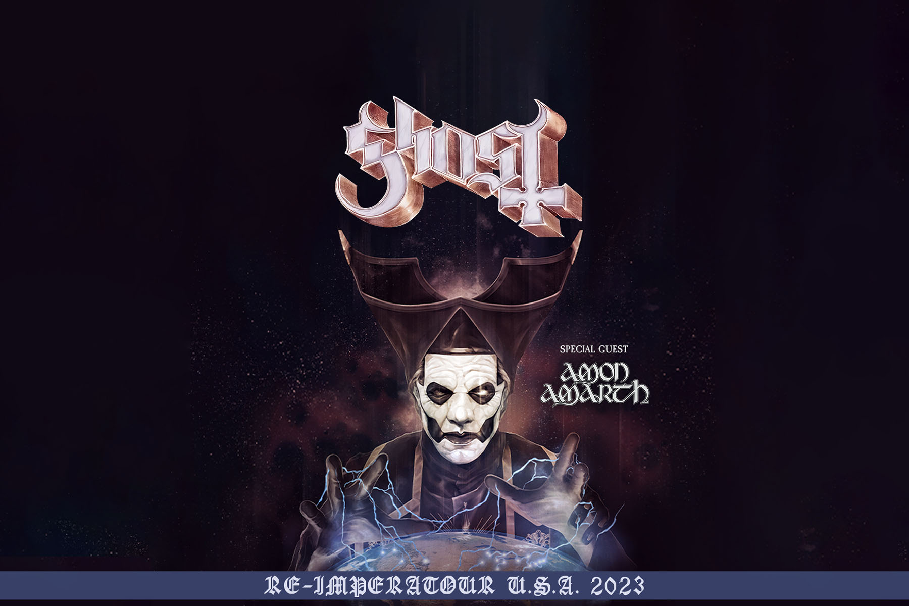 GHOST Announces Summer 2023 U.S. Tour With AMON AMARTH