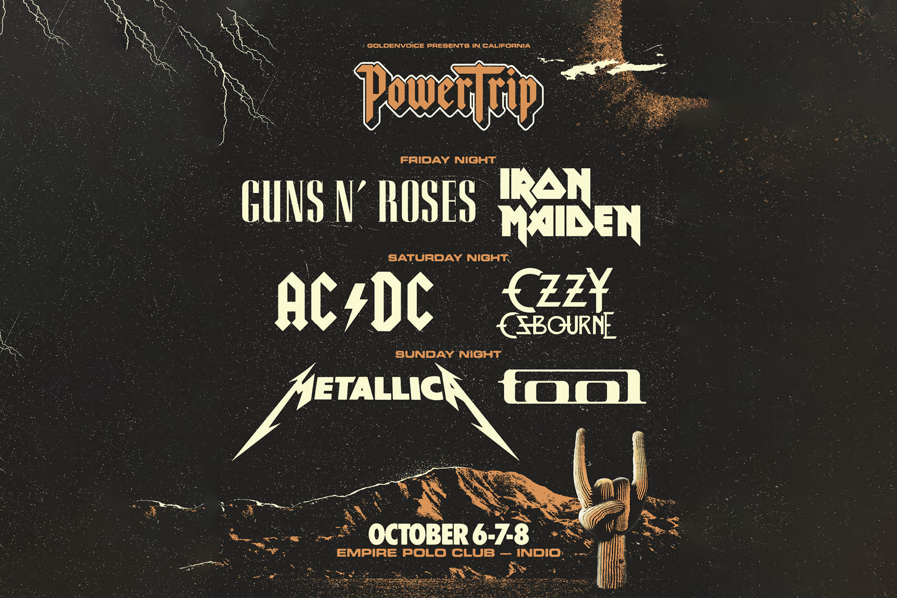 AC/DC, METALLICA, GUNS N' ROSES, IRON MAIDEN, OZZY OSBOURNE And TOOL To ...
