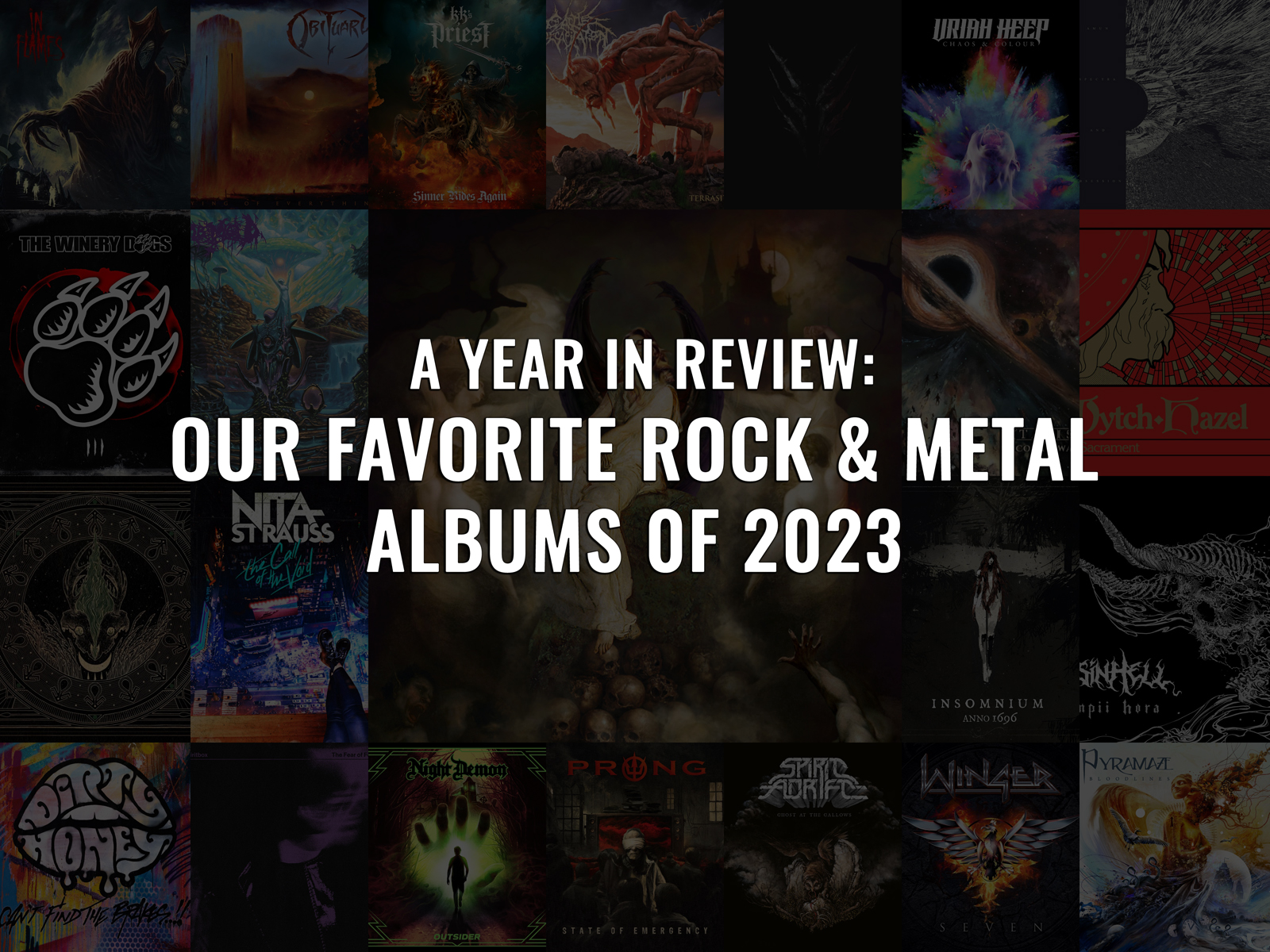 A Year In Review: Our Favorite Rock and Metal Albums of 2023