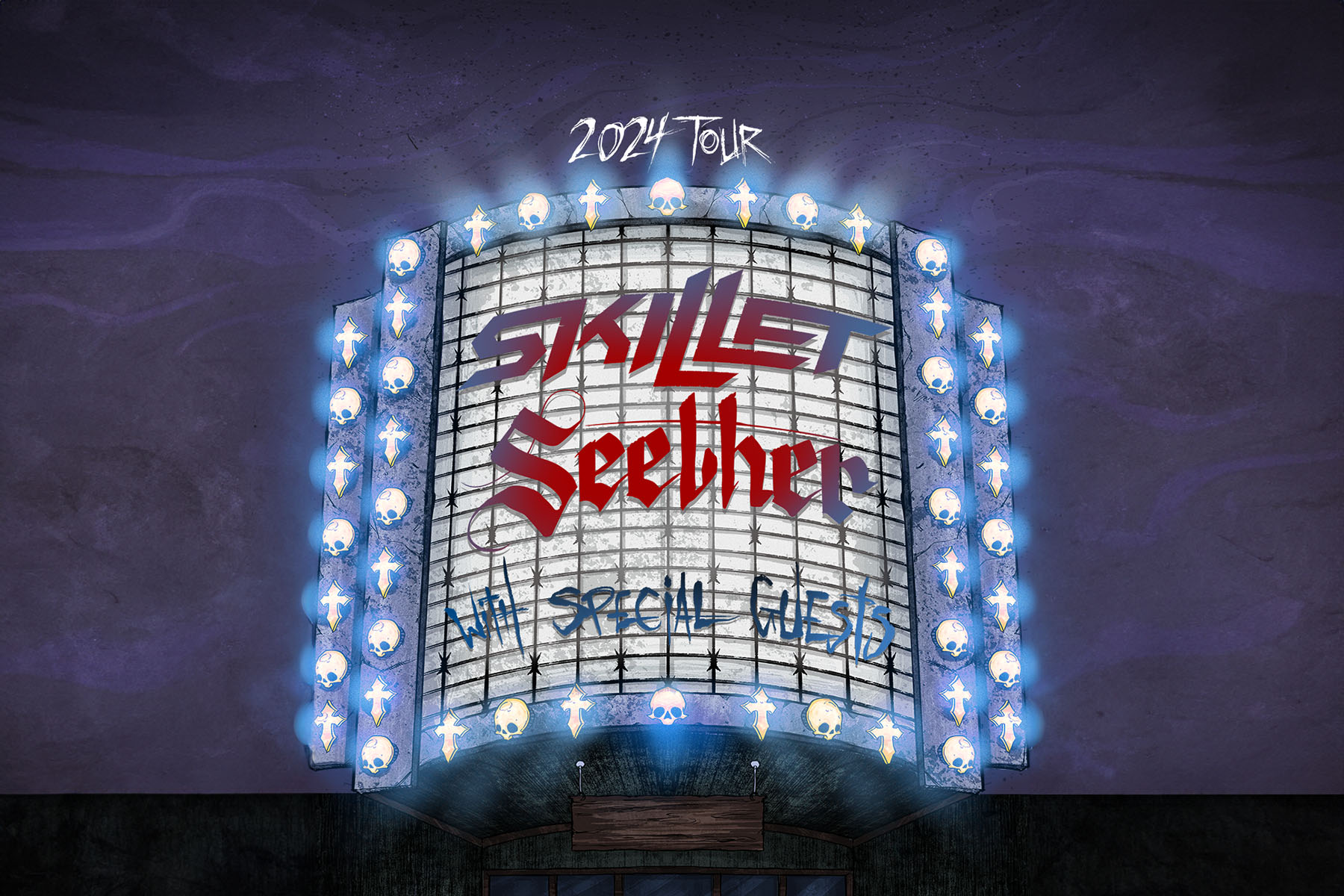 SKILLET & SEETHER Announce Fall 2024 Co-Headline Tour