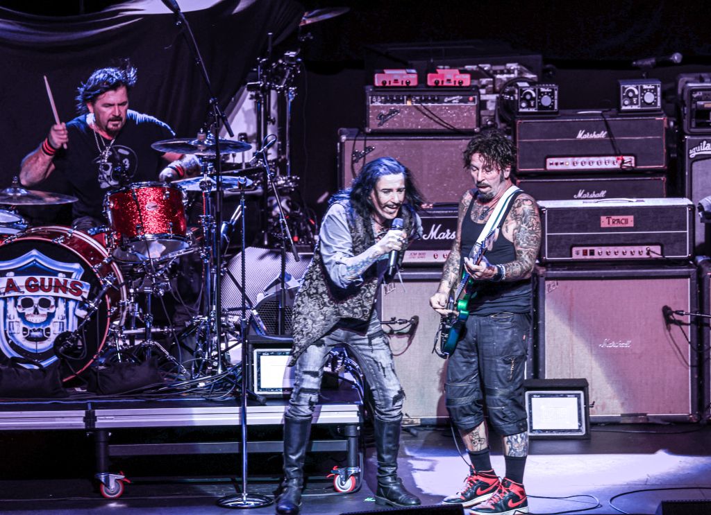 L.A. GUNS Announces Live CD/DVD "Live From The Guild Theatre"