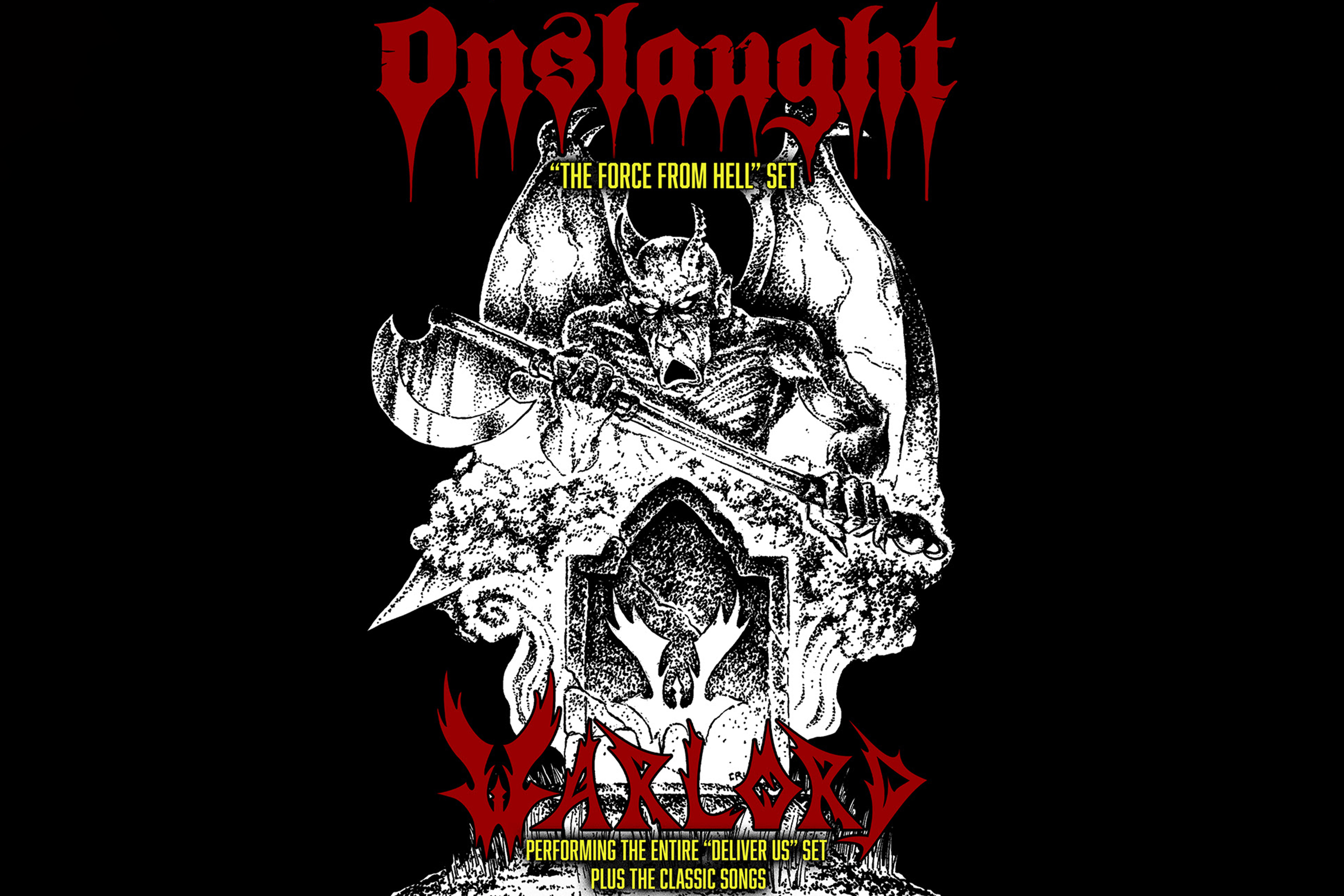 ONSLAUGHT Announce 2026 North American Tour With WARLORD