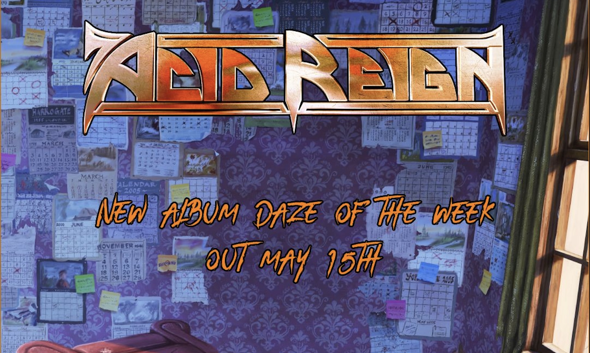 ACID REIGN Drops "Fantastic Passion" From Upcoming "Daze Of The Week" Album